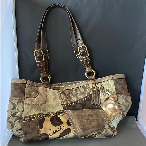 Coach | Bags | Coach Brown Shoulder Bag With Elegant Design Ibt | Poshmark